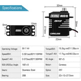 INJORA INJS15 Waterproof Coreless Servo with Mount & Horn for 1/18 TRX ...