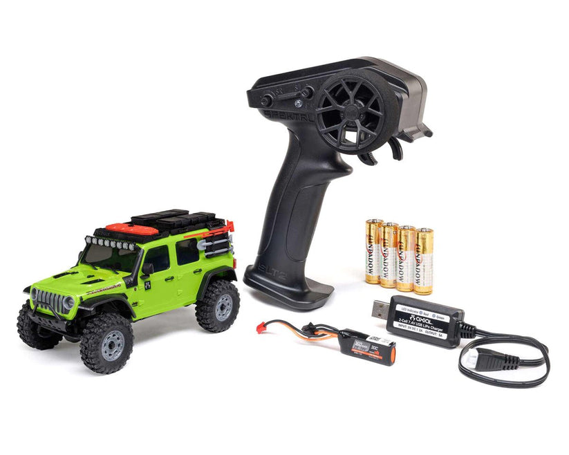 Axial SCX30 Jeep Wrangler JLU 1/30 4WD RTR Scale Mini Crawler w/2.4GHz – Houston RC